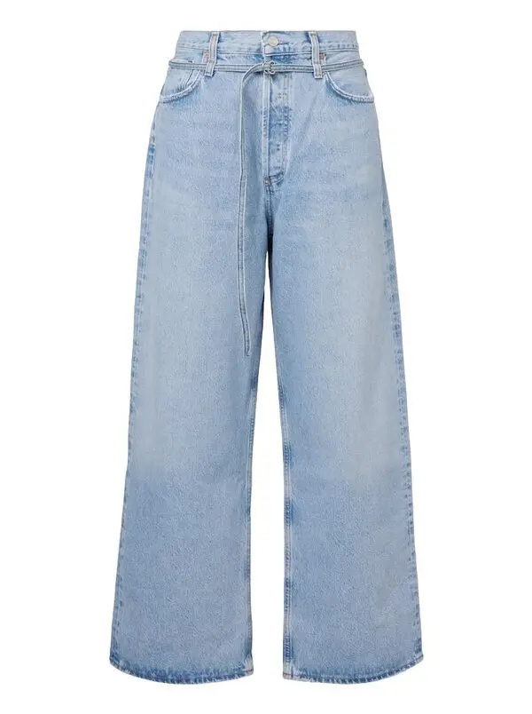 AGOLDE Emmi Wide-leg Jeans - Blue