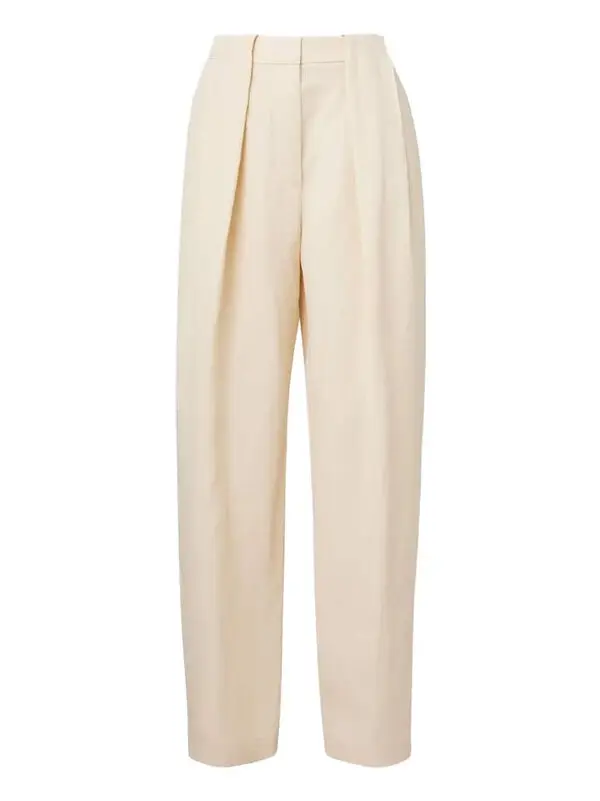 Stella McCartney High-rise Wide-leg Pants - White