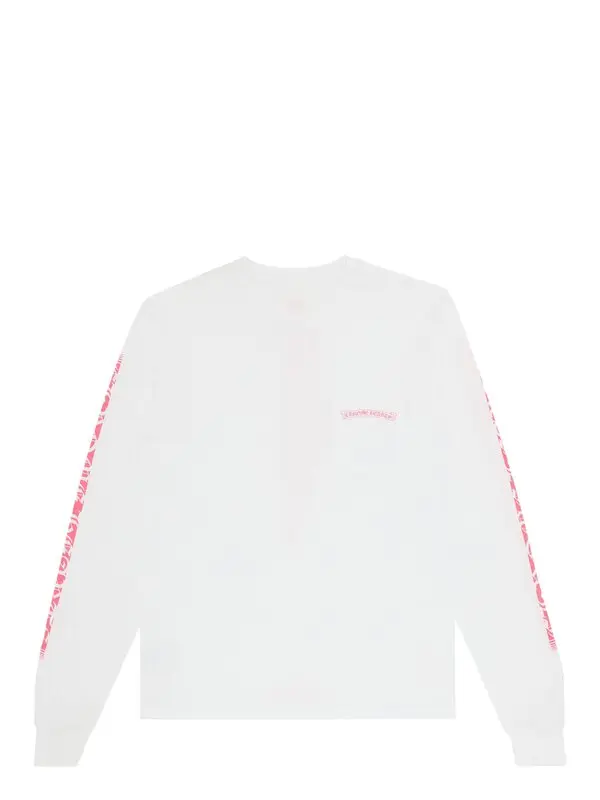 Chrome Hearts Made In Hollywood Long-sleeve Tee /pink - White