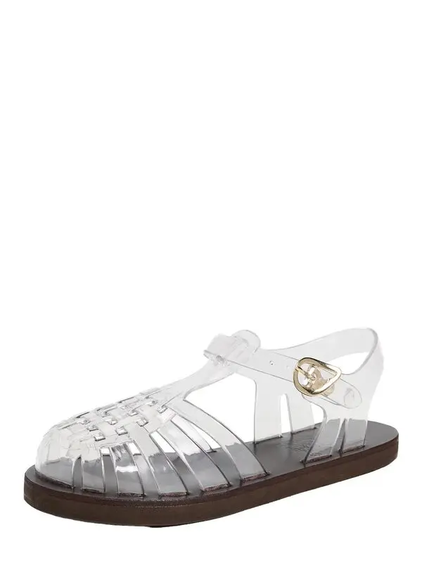 ANCIENT GREEK SANDALS Homeria Jelly Sandals - Clear