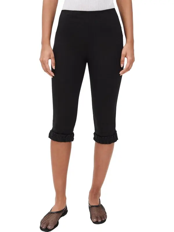 DAMSON MADDER Anisa Capri Pants - Black