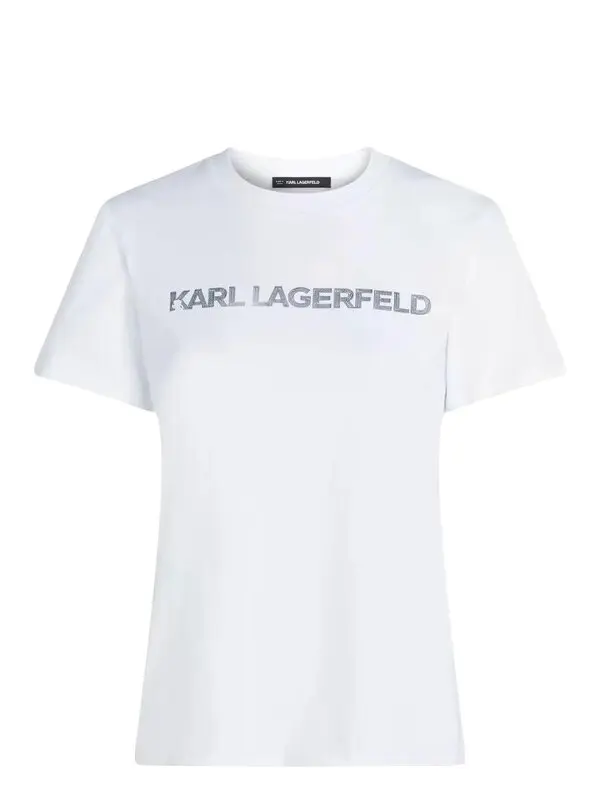 Karl Lagerfeld Logo-print T-shirt - White