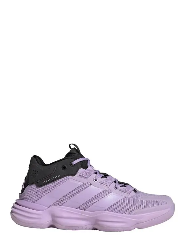 Adidas Court Stabil Indoor Shoes - Powder Plum / Powder Plum / Core Black