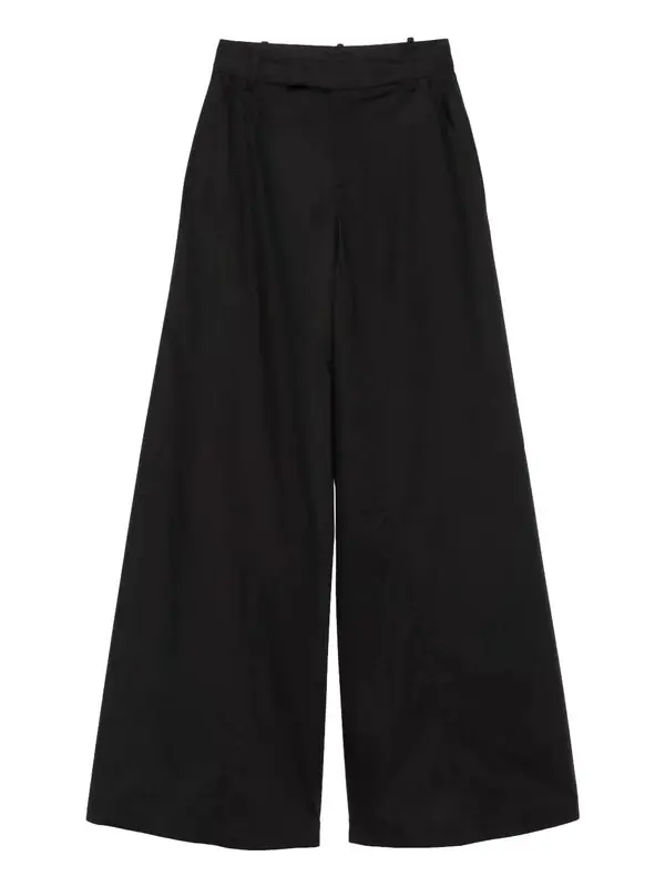 Federica Tosi Poplin Trousers - Black