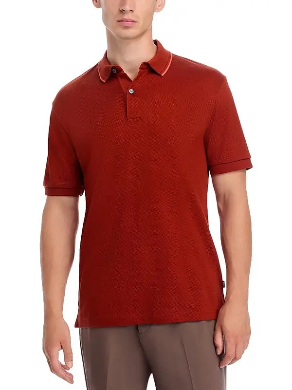 BOSS Prout Polo - Dark Orange