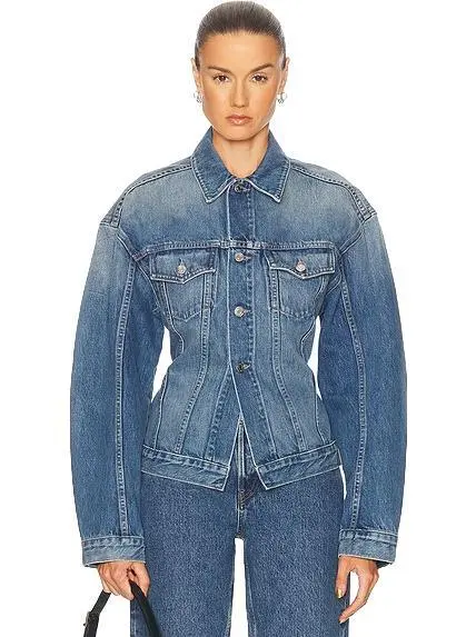 GRLFRND Simone Denim Jacket - Hyperion Ave