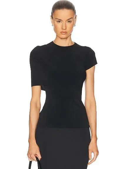 SID NEIGUM Radial Seam Top - Black