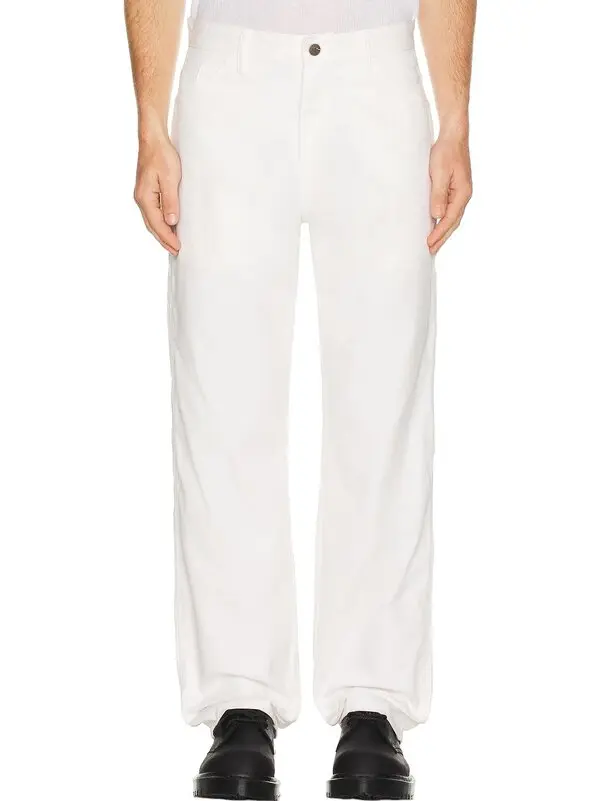 Dickies Standard Utility Painter Straight Leg Pant - White
