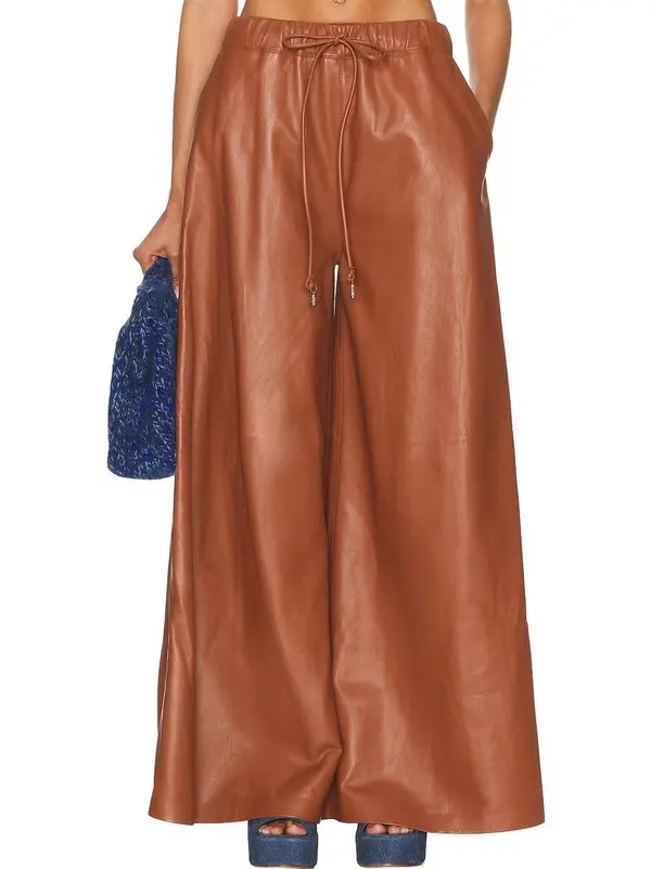 Gabriela Hearst Gelos Pant - Cognac