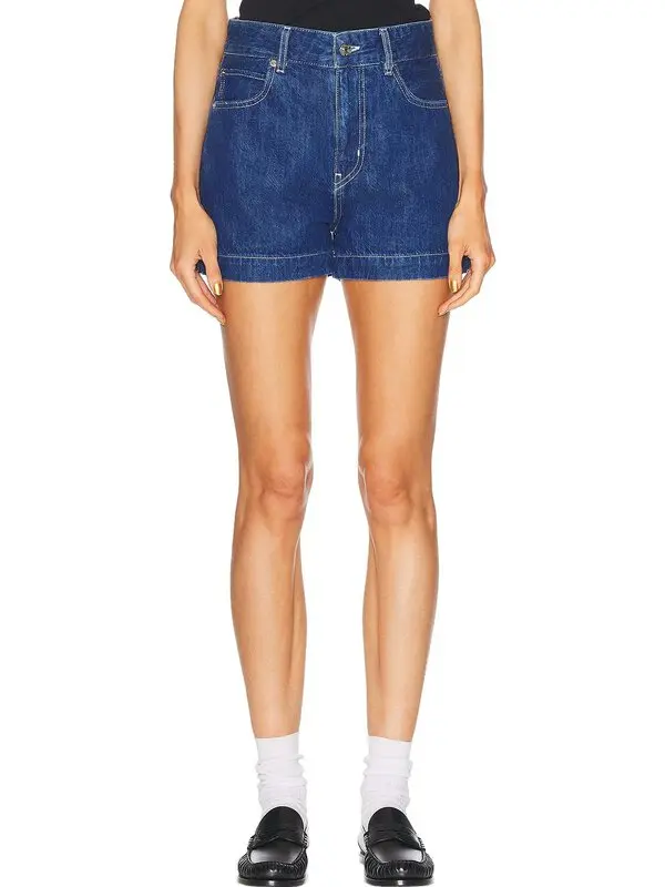 FRAME Charm Denim Short - Graphic