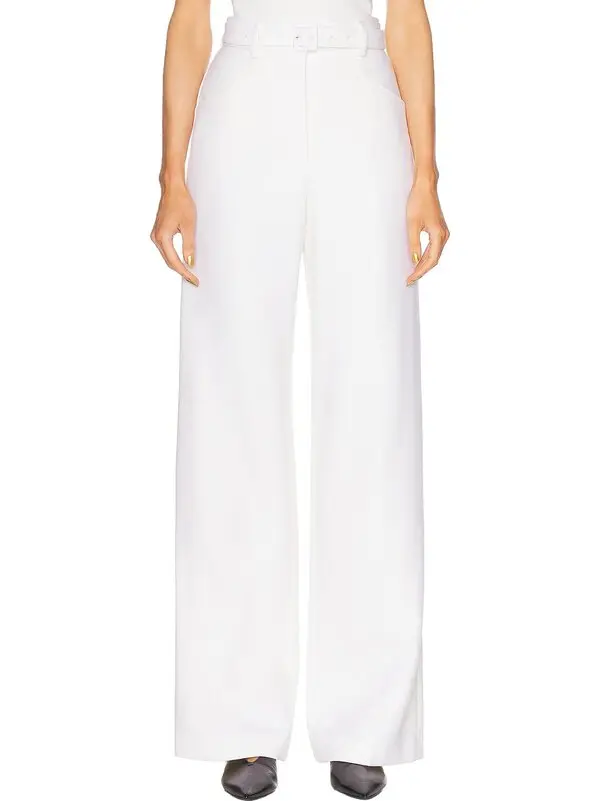 Gabriela Hearst Norman Pant - Ivory