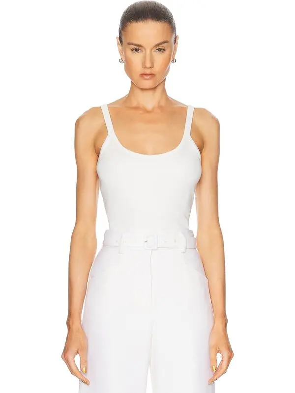 Gabriela Hearst Anjea Bodysuit - Ivory