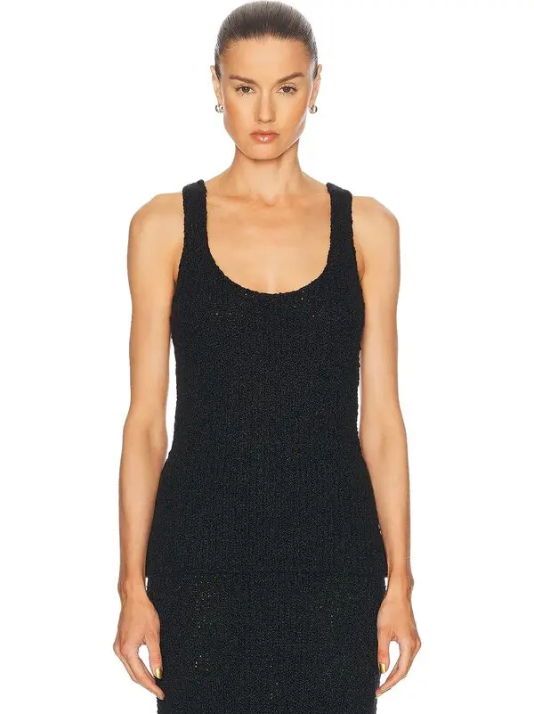 Gabriela Hearst Flynn Tank - Black