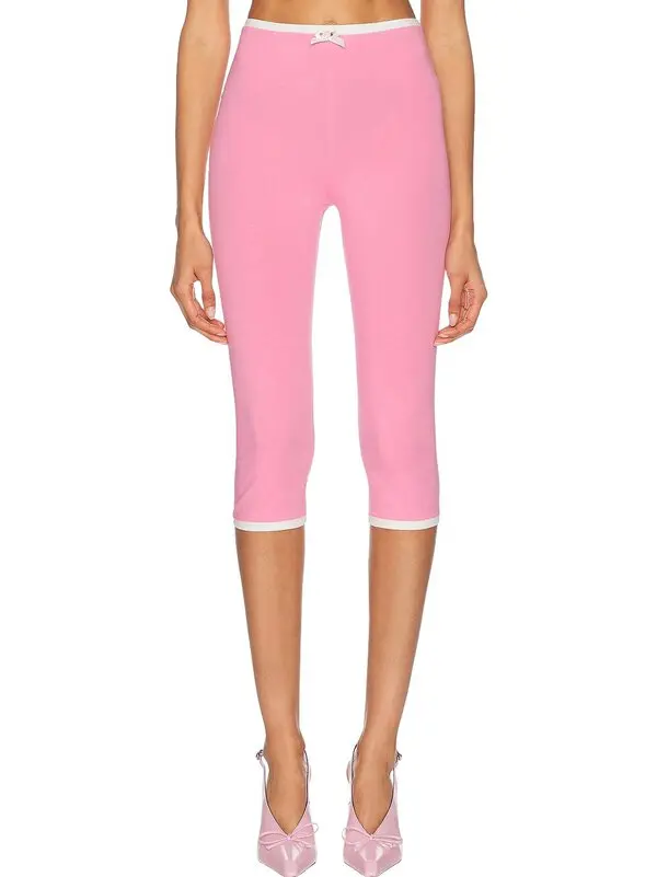 ROWEN ROSE Capri Pant - Pink