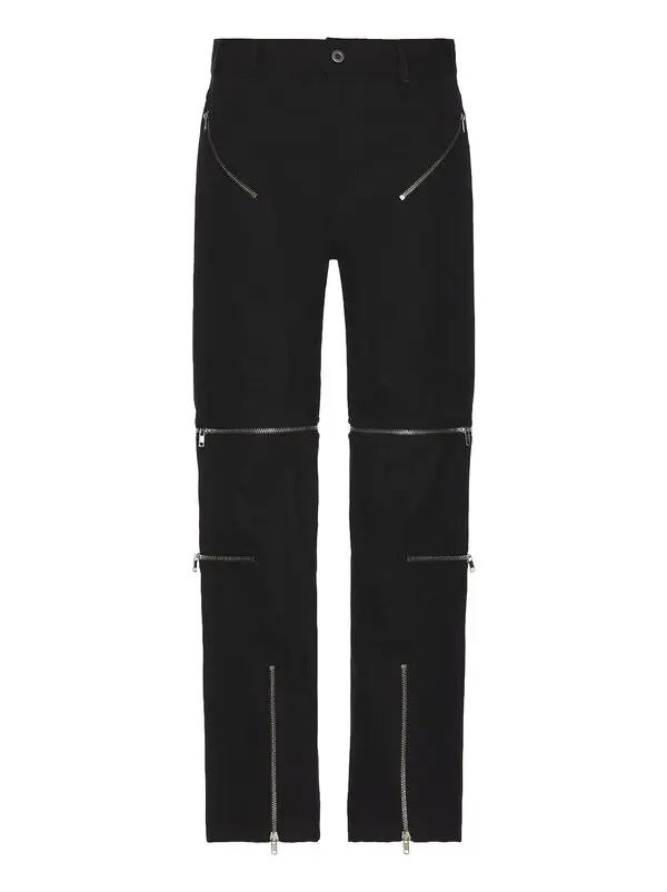 Rick Owens Bonotto Headon Convertible Pant - Black