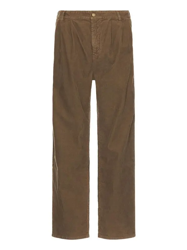 Saint Laurent Tuck Pants - Paris Beige