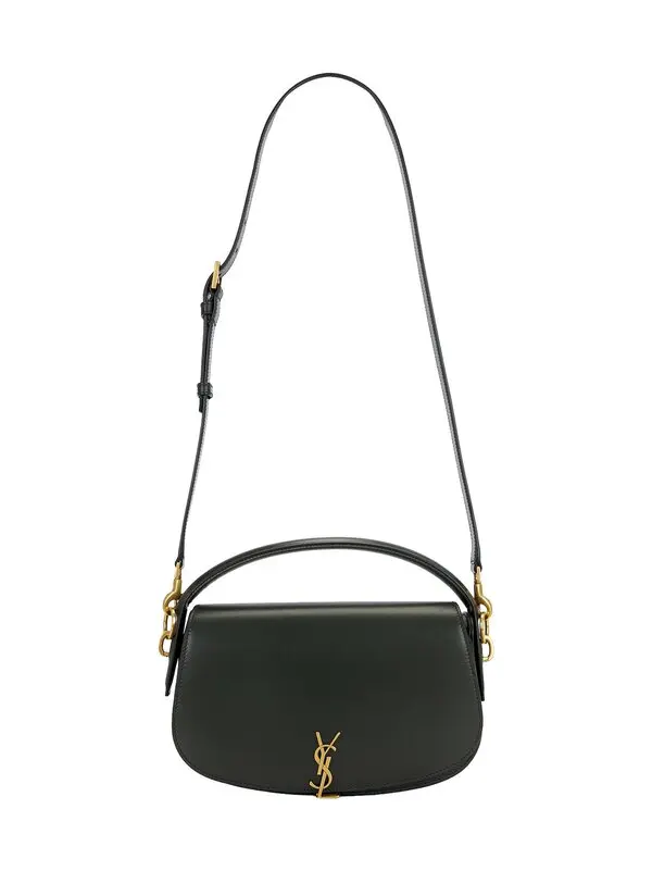 Saint Laurent Voltaire Shoulder Bag - New Vert Fonce