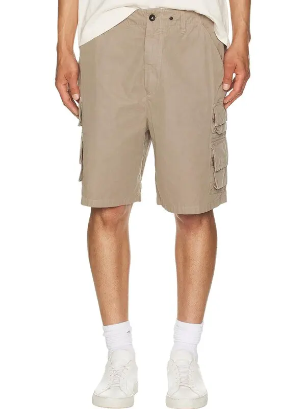 Rag & Bone Union Cargo Shorts - Elephant Grey