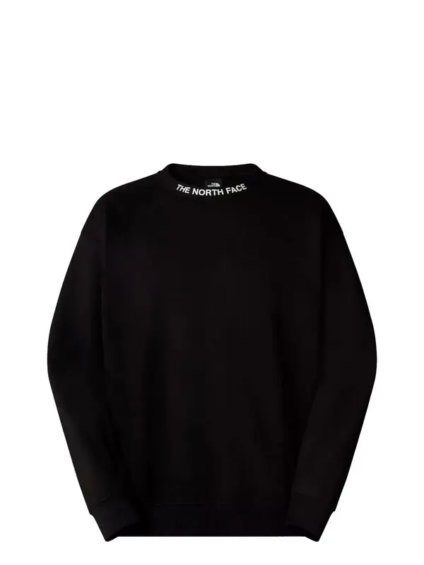 The North Face Logo-print Crewneck Sweatshirt - Black