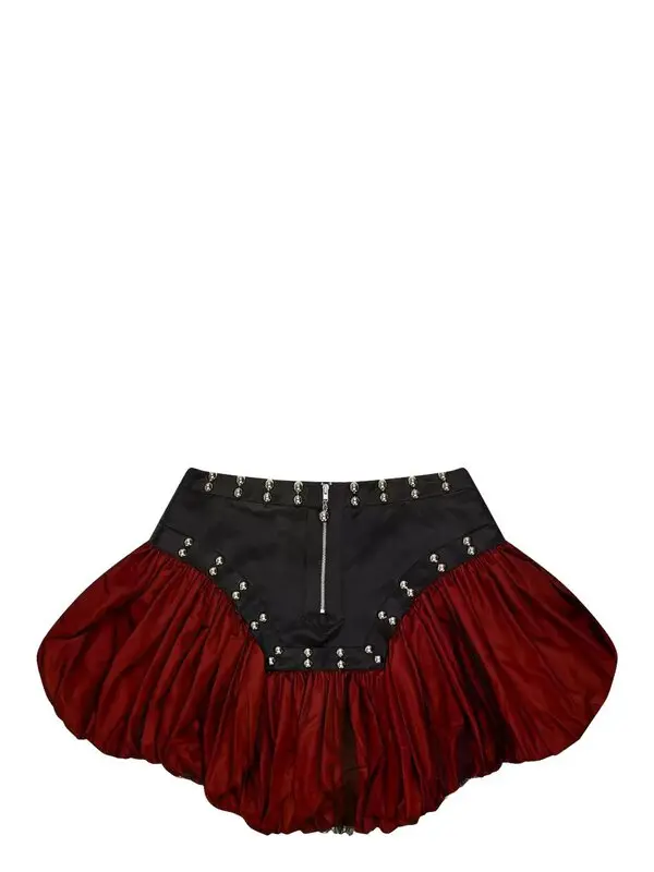 CHOPOVA LOWENA Backtuck Skirt - Black