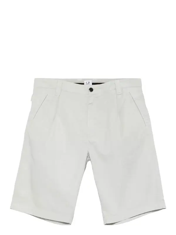 C.P. COMPANY Cotton Bermuda Shorts - Grey