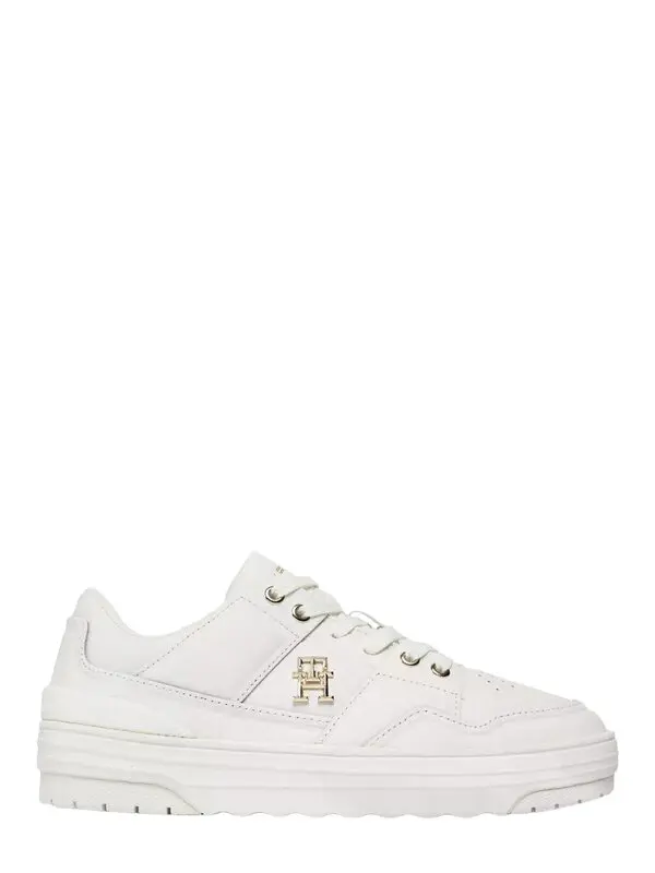 Tommy Hilfiger Panelled Sneakers - White