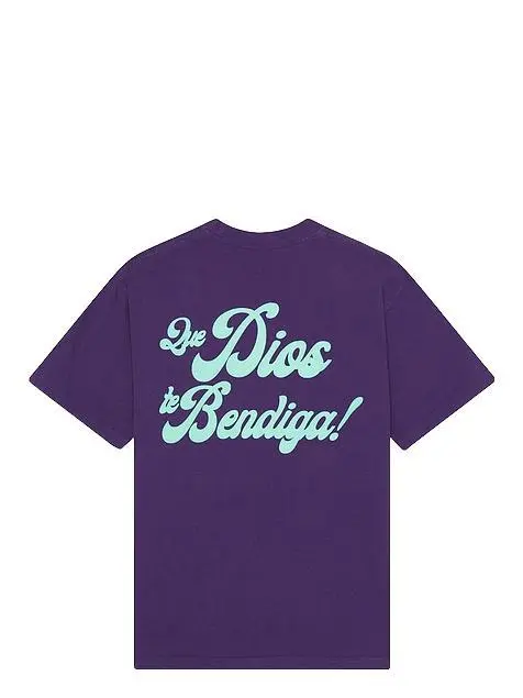 BUENO Bendiga Tee In Purple - Deep Violet