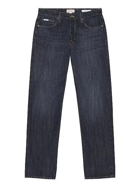 Guess G16 Straight Jeans - Aged Dark Selvedge Wash