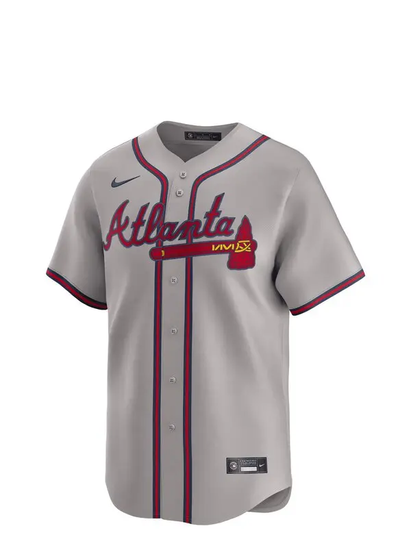 Nike Atlanta Braves Matt Olson Dri-fit Adv Mlb Limited Jersey - Grey