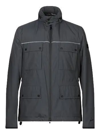 Peuterey Safari Jacket With Reflective Trims - Grey