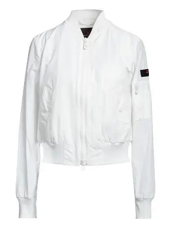 Peuterey Jacket In Cotton, Polyester, And Polyamide - White