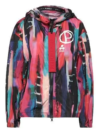 PEUTEREY.PLURALS Windbreaker Jacket - Magenta