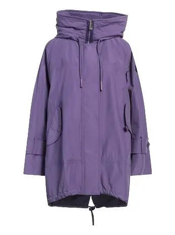 Peuterey Jacket In Cotton And Polyamide - Purple