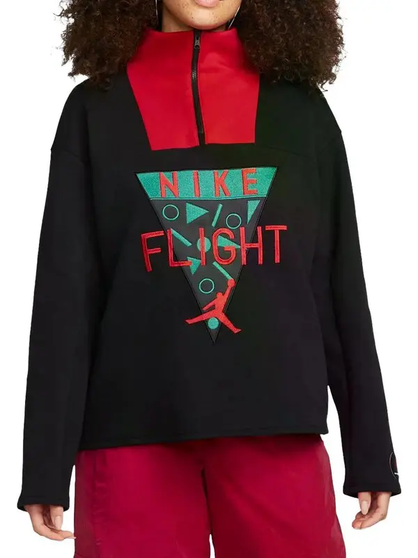 JORDAN X Nina Chanel Abney Sweatshirt - Black