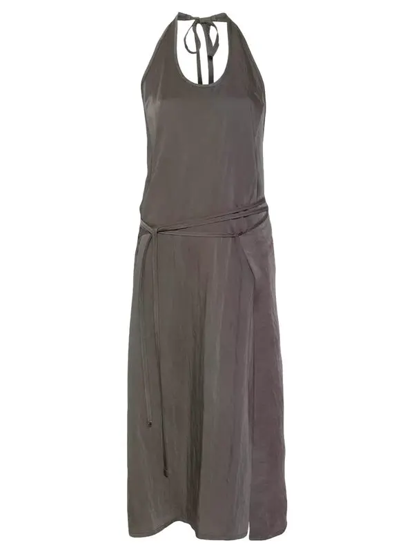 LEMAIRE Apron Midi Dress - Grey
