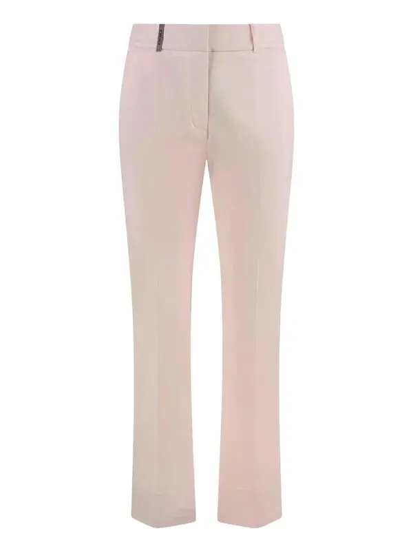 Peserico Cotton Trousers - Pink