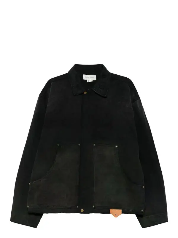 UNTITLED ARTWORKS Canvas Jacket - Black