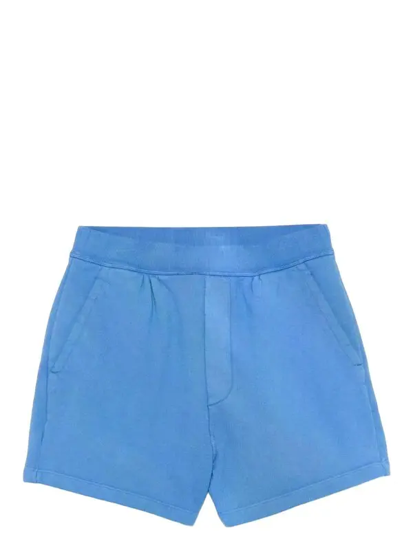 Dsquared2 Logo-embroidered Shorts - Blue
