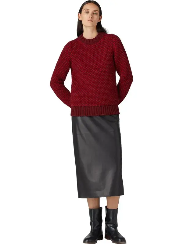 Veronica De Piante Cashmere Rebecca Sweater - Red