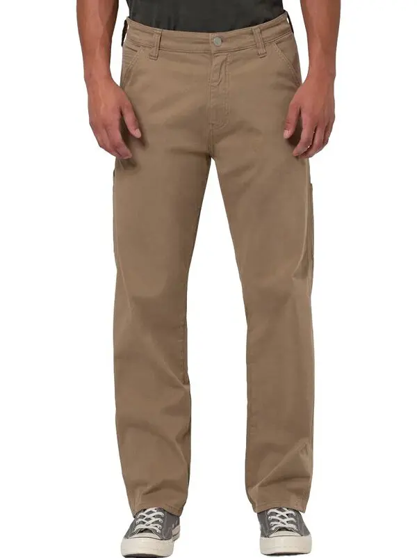 MAVI Oxford Loose Fit Cotton Stretch Twill Pants - Khaki Casual Twill