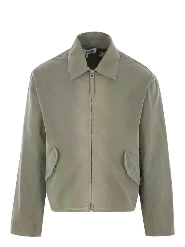 Loewe Anagram Shirt Jacket - Green