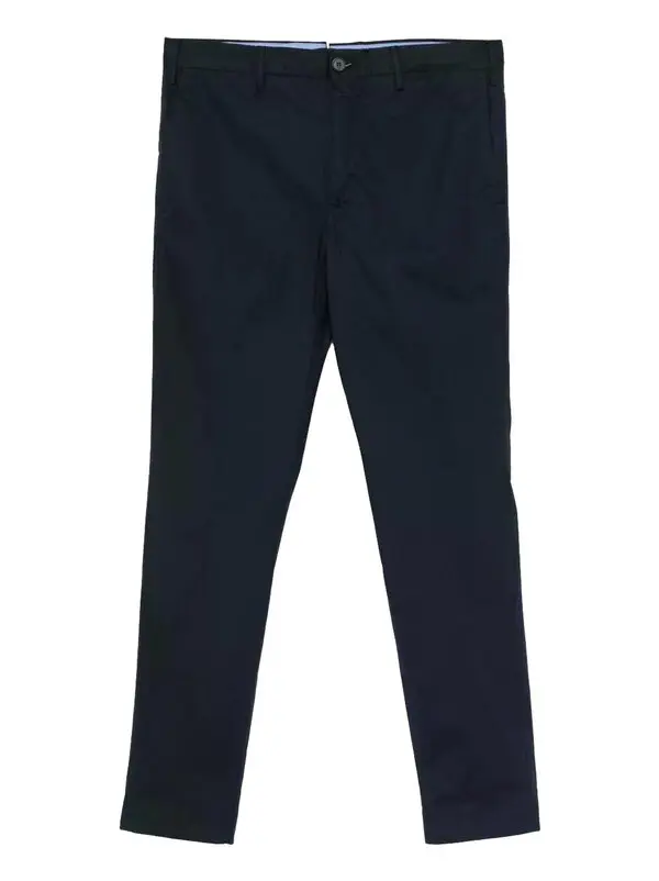 Incotex Poplin Trousers - Blue