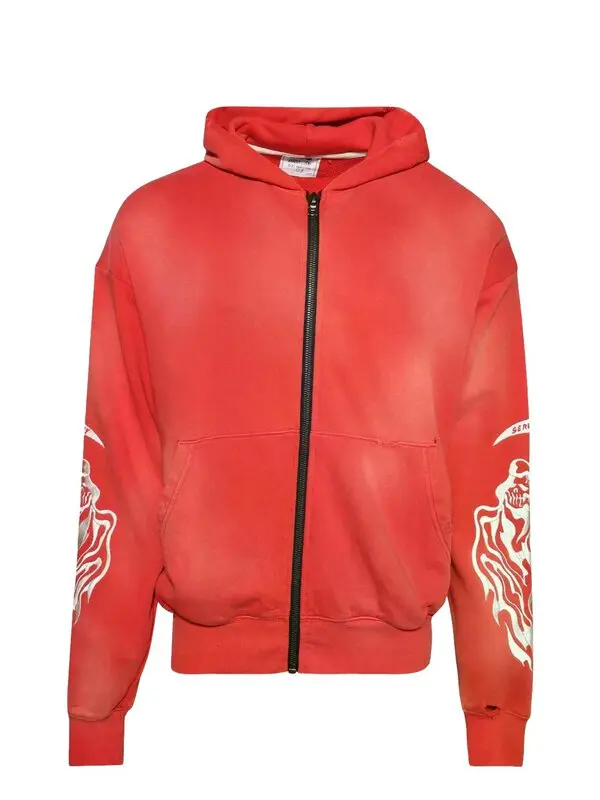 WARREN LOTAS Serenity Reaper Hoodie - Red