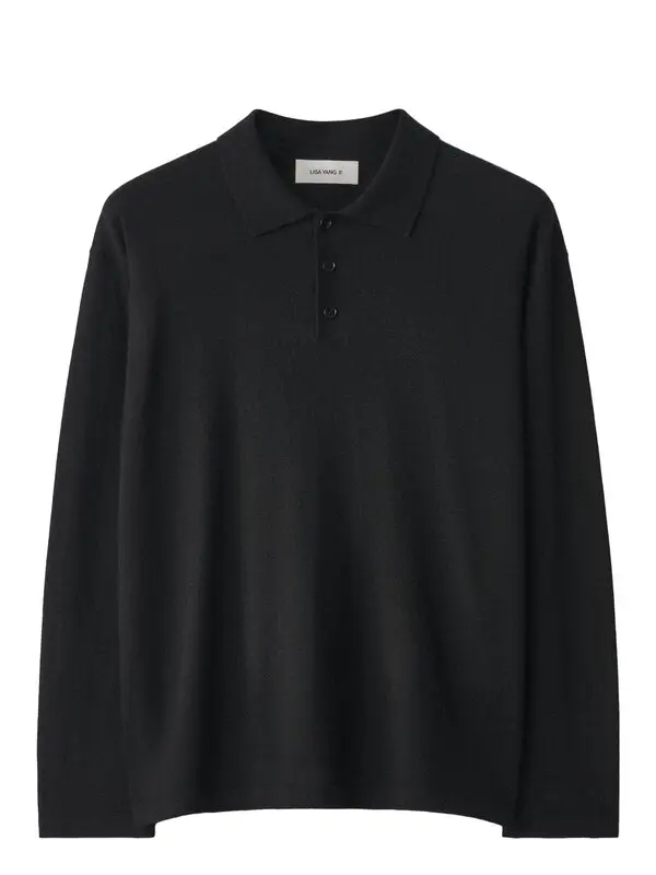 LISA YANG Liam Cashmere Sweater - Black