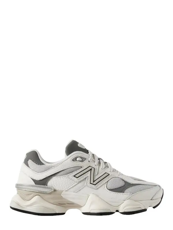NEW BALANCE 9060 Leather And Mesh Sneakers - White