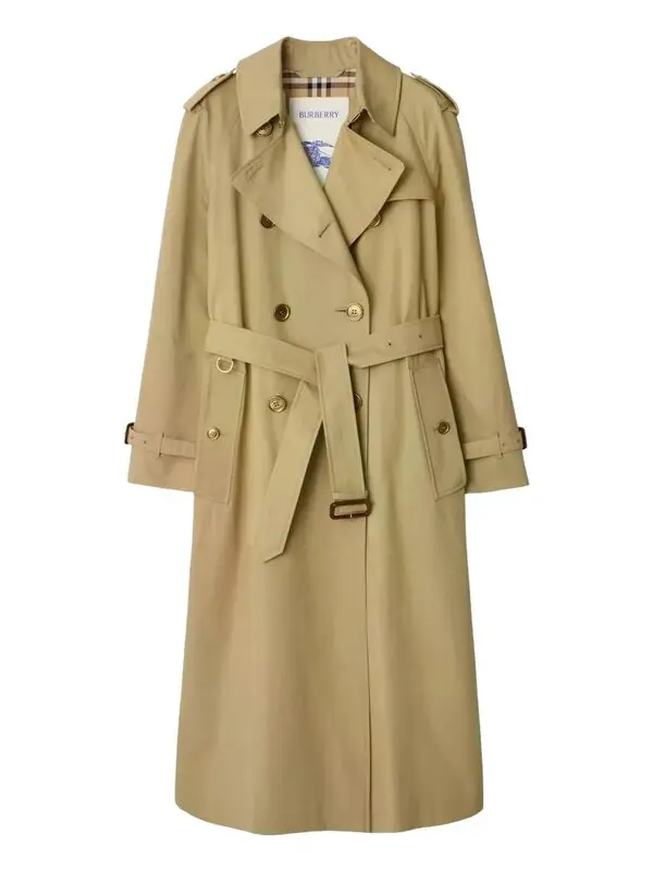 Burberry Waterloo Trench Coat - Brown