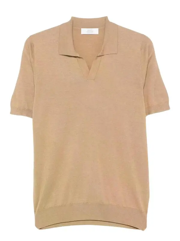 MAURO OTTAVIANI Knitted T-shirt - Neutrals