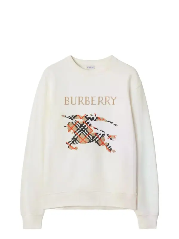 Burberry Cotton-blend Sweatshirt - Neutrals
