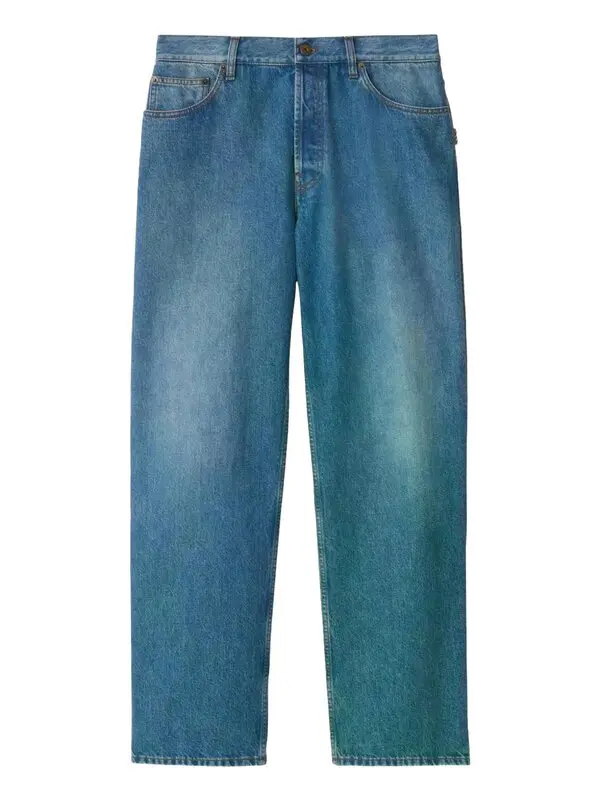 Burberry Loose-cut Jeans - Blue