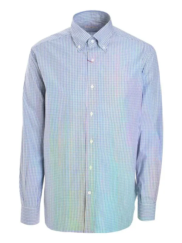 Luciano Barbera Button-down Shirt - Blue